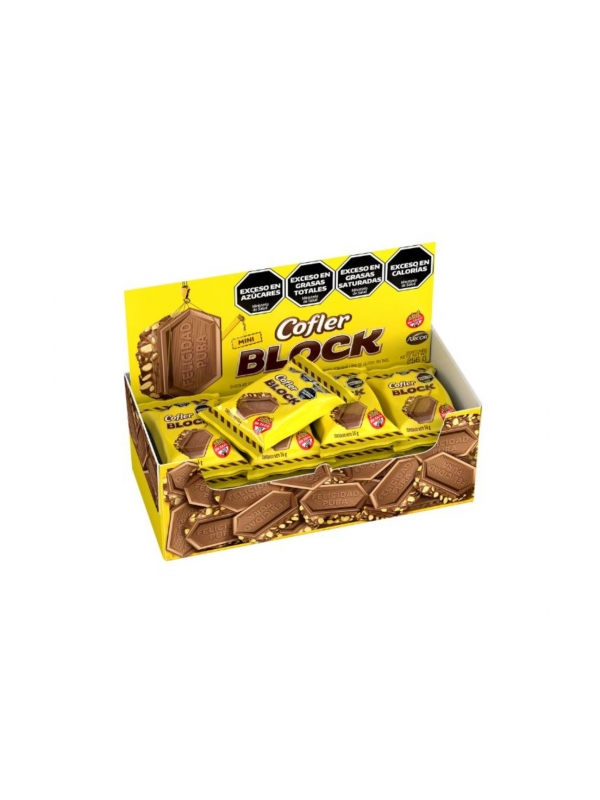Angelita Golosinas ⭐⭐⭐⭐⭐ Producto: Choc.cofler Block Bombon 16x16gr (20 ...